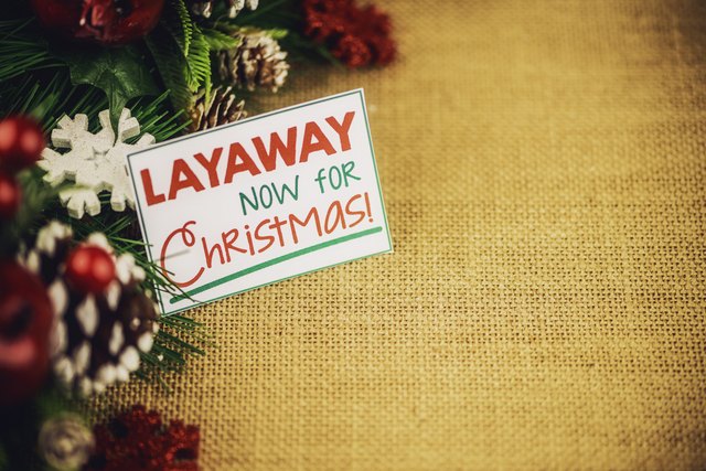 How Does Layaway Work? | Sapling