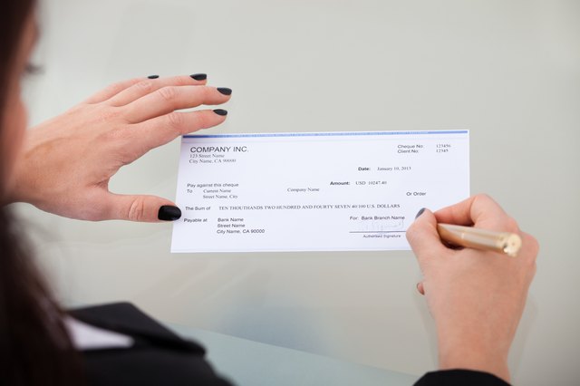 How to Cash a Check at a Check Cashing Store | Sapling